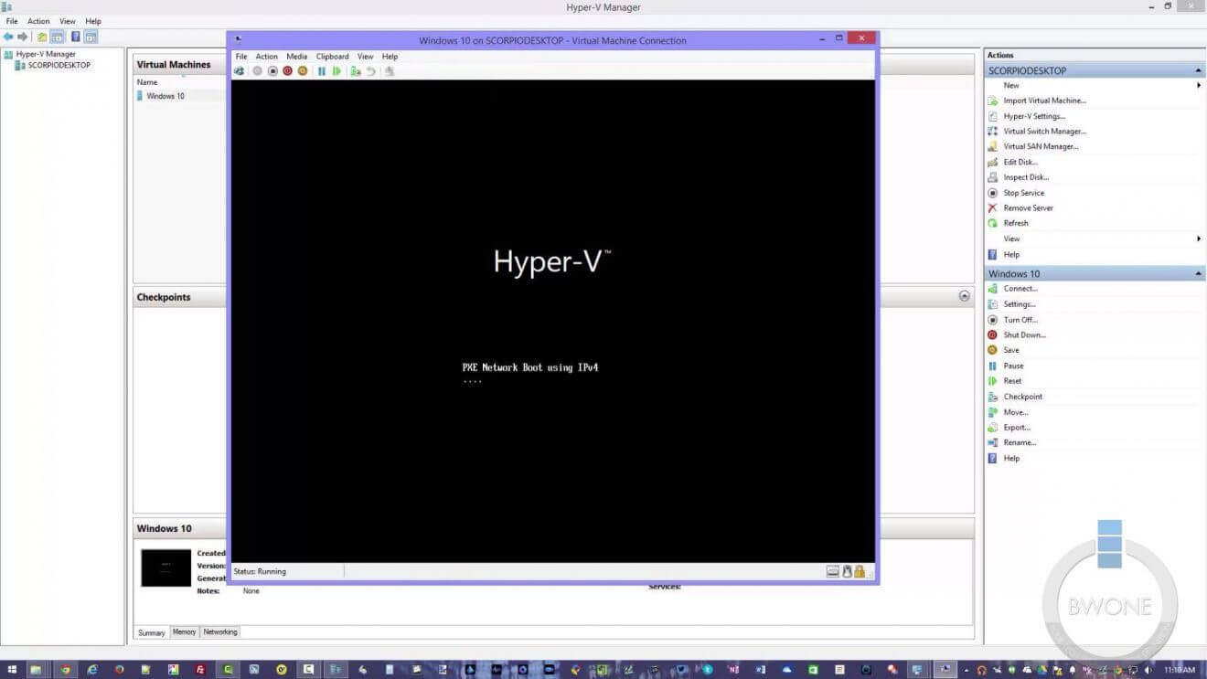 How To Enable And Use Hyper-V In Windows 8