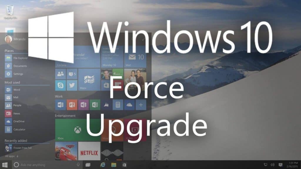 How To Force Your Free Windows 10 Upgrade