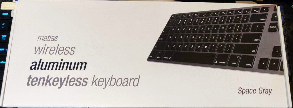 Matias Wireless Aluminum Tenkeyless Keyboard Review - BWOne