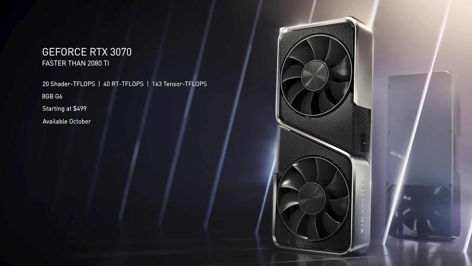 Nvidia RTX 3000 Series GPUs Official Specs & Pricing Announced - BWOne