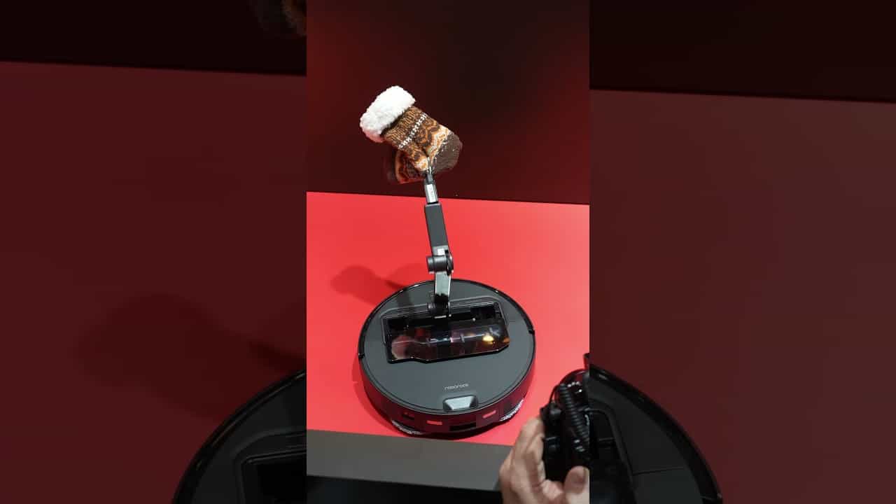 Robo Vac with Arm - Saros Z70 from @roborockglobal #ces #ces2025 # ...